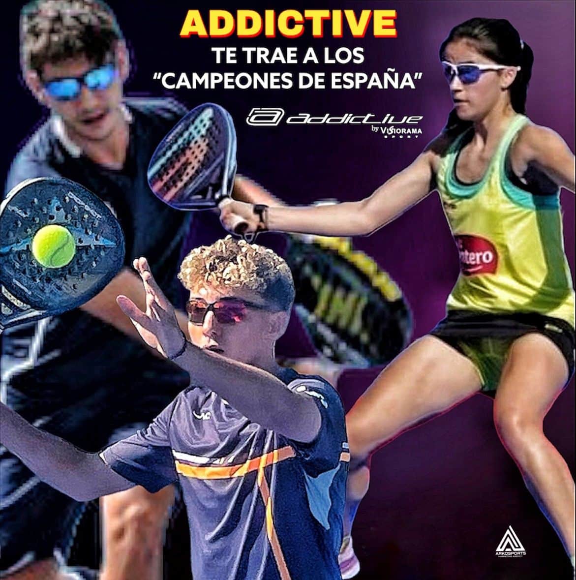 Addictive te trae a los Campeones de España de pádel - radiomarcabarcelona